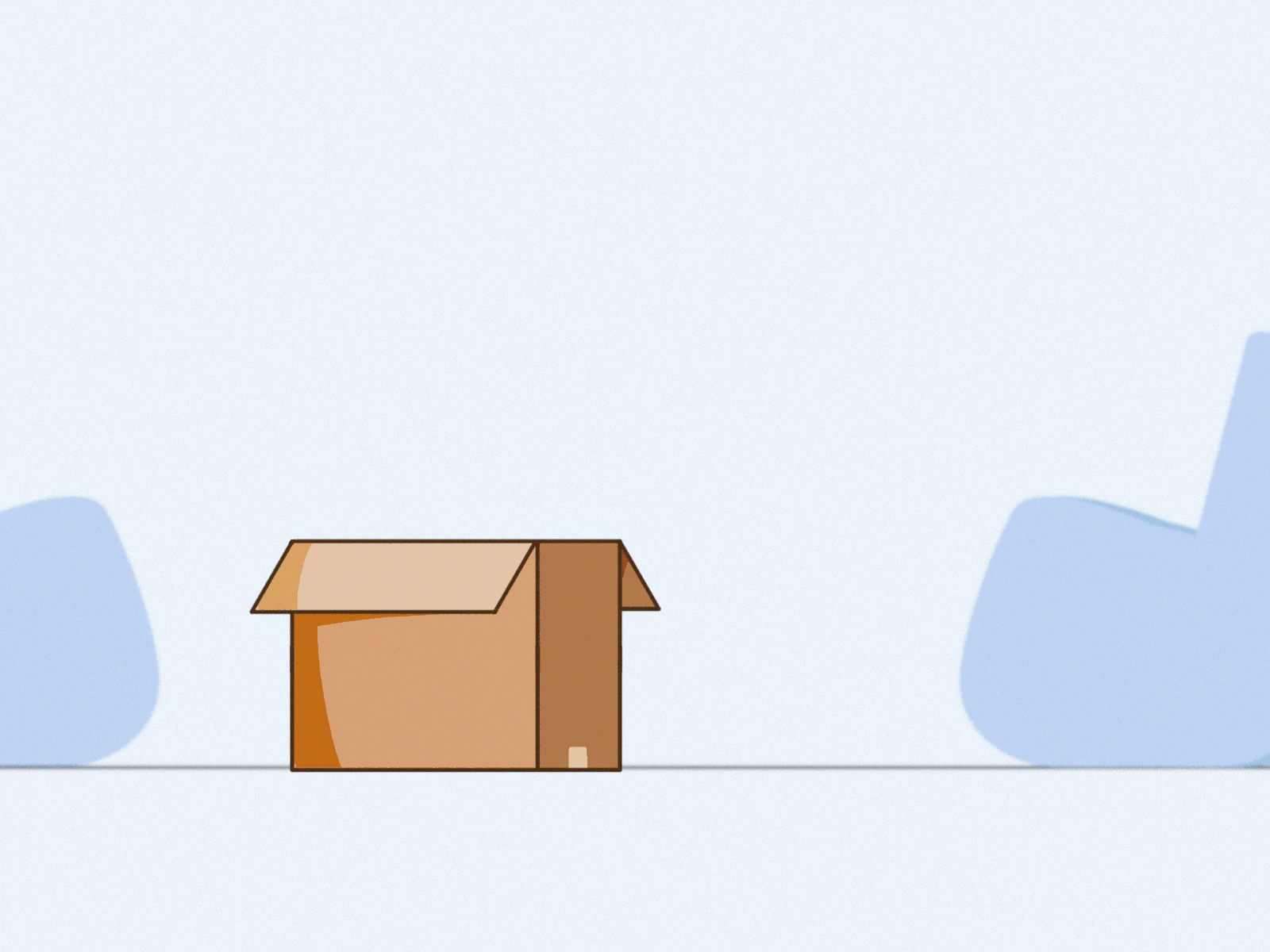 Cat Out The Box by Jonathan Doré on Dribbble