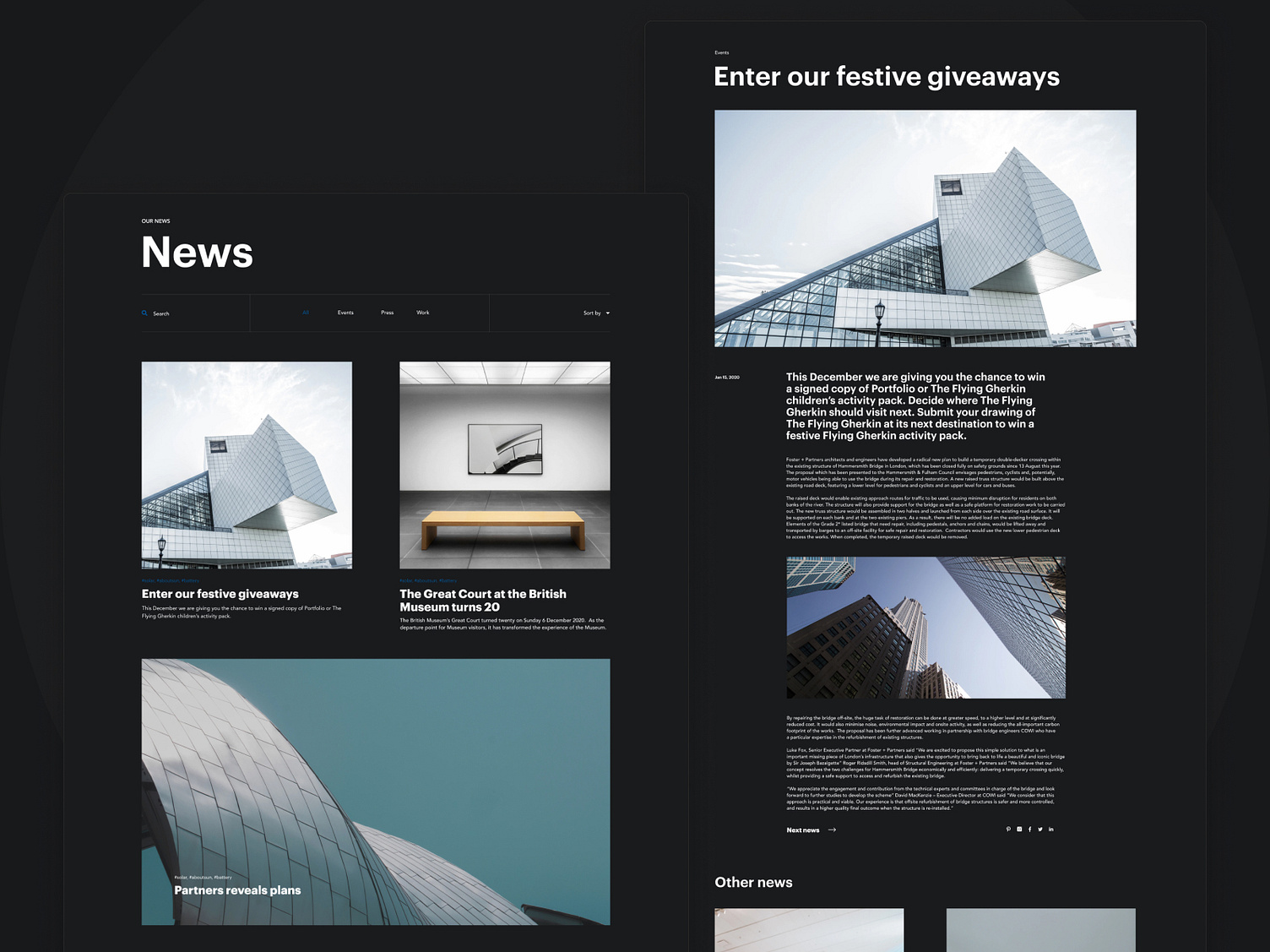 GEO website by Studiopresto on Dribbble