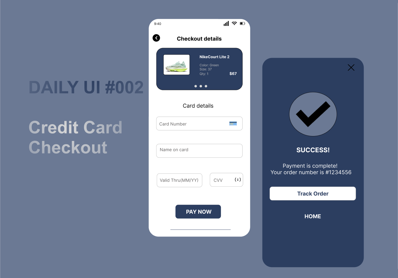 Daily UI Challenge002: Credit card checkout page by Itisha Agarwal on ...