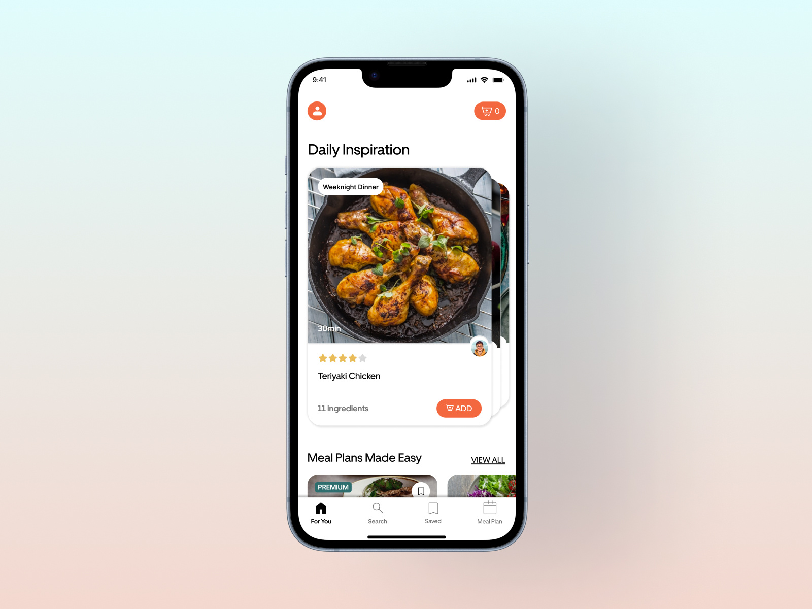Food Ordering App Design by Ishtiaq Ahmad Chowdhury on Dribbble