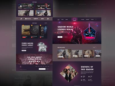 Gamers Website designs, themes, templates and downloadable graphic ...