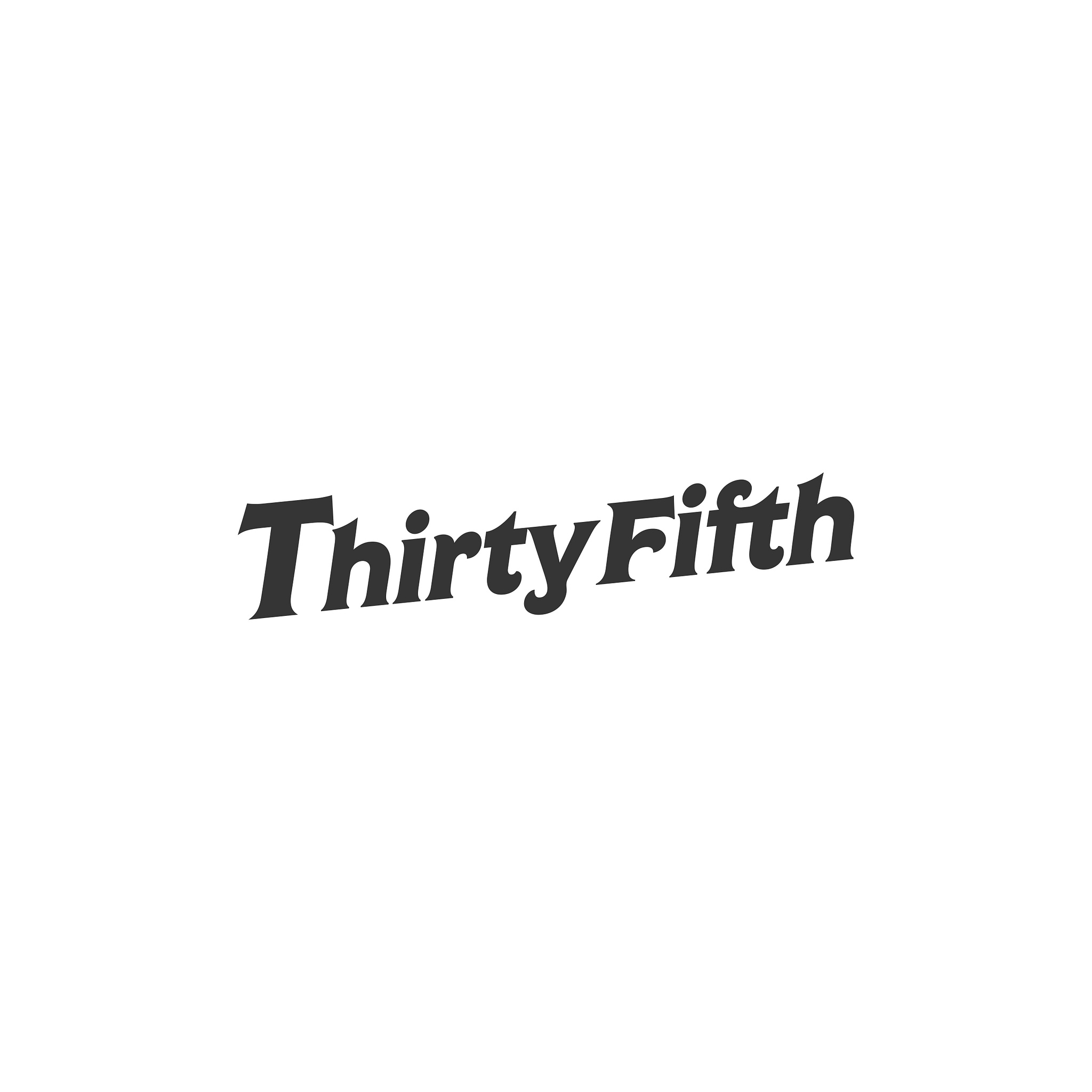 Thirty Fifth Avenue New Script Logo by Mahan Werx on Dribbble