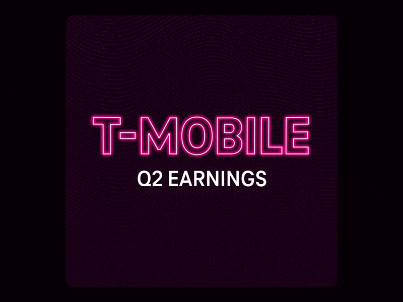 T-Mobile Q2 Report Motion by Alex Mitov on Dribbble