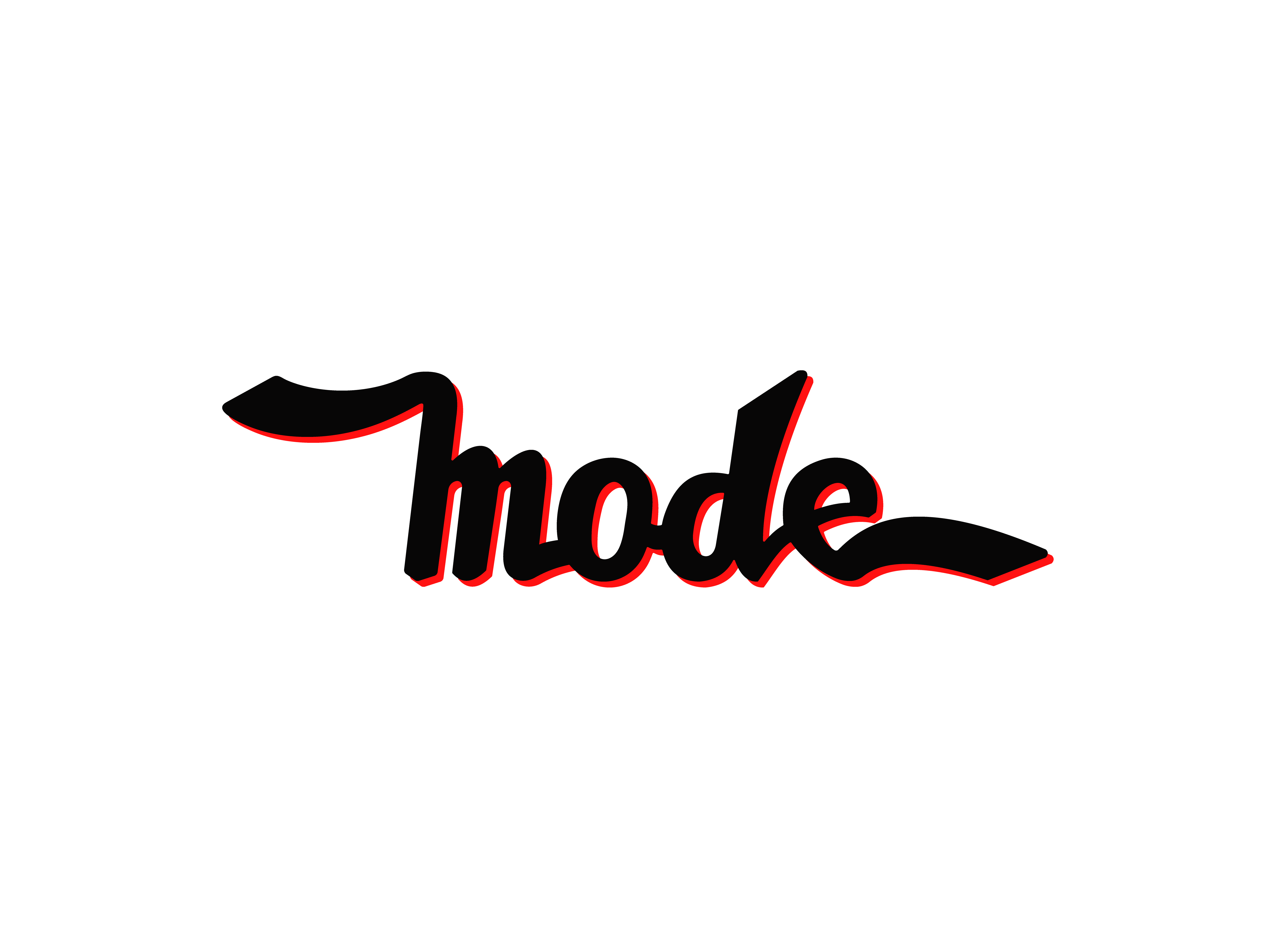Mode | Lettering wordmark by Dmitry Tikhonchuk on Dribbble