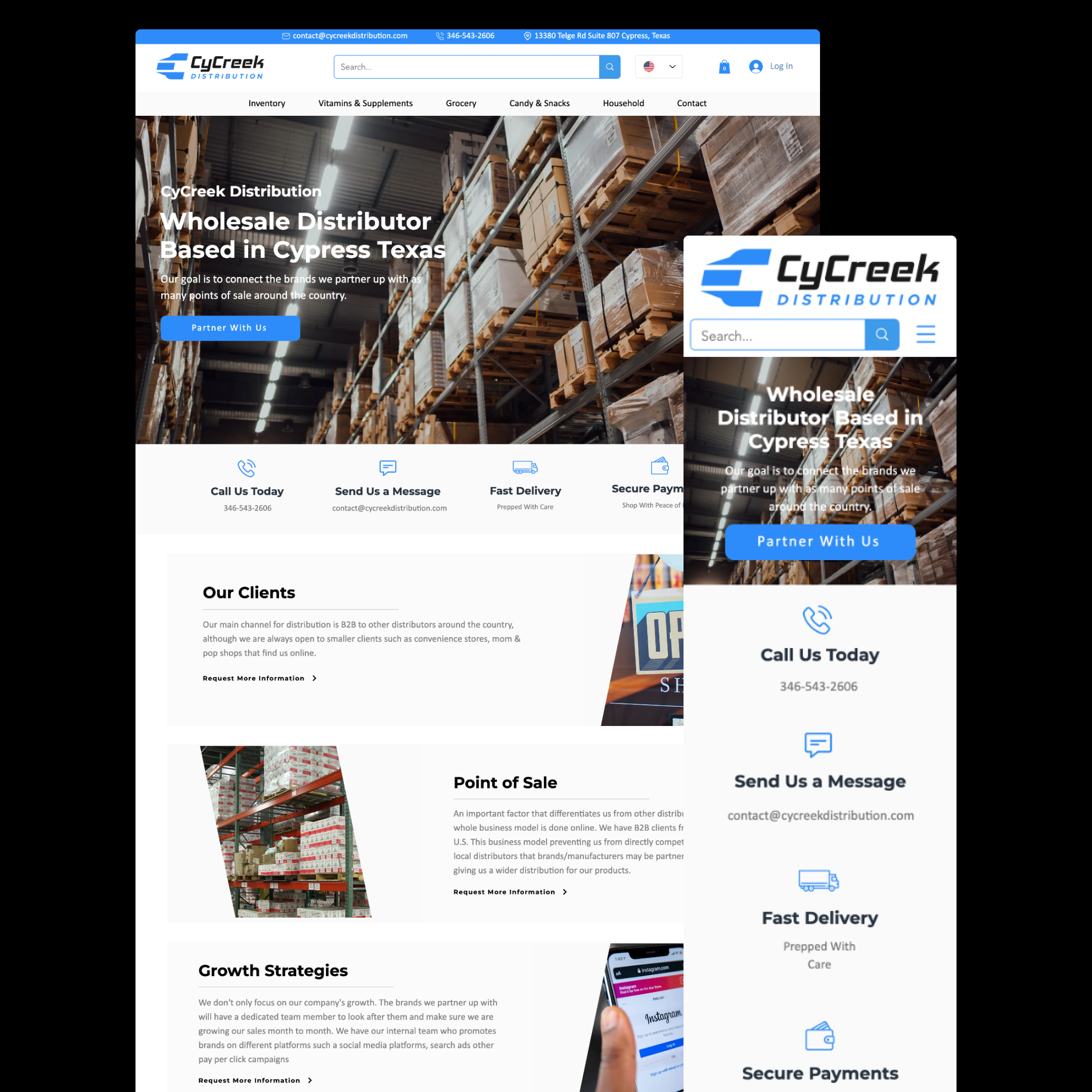 Website Design & Implementation by CS Pro Media on Dribbble
