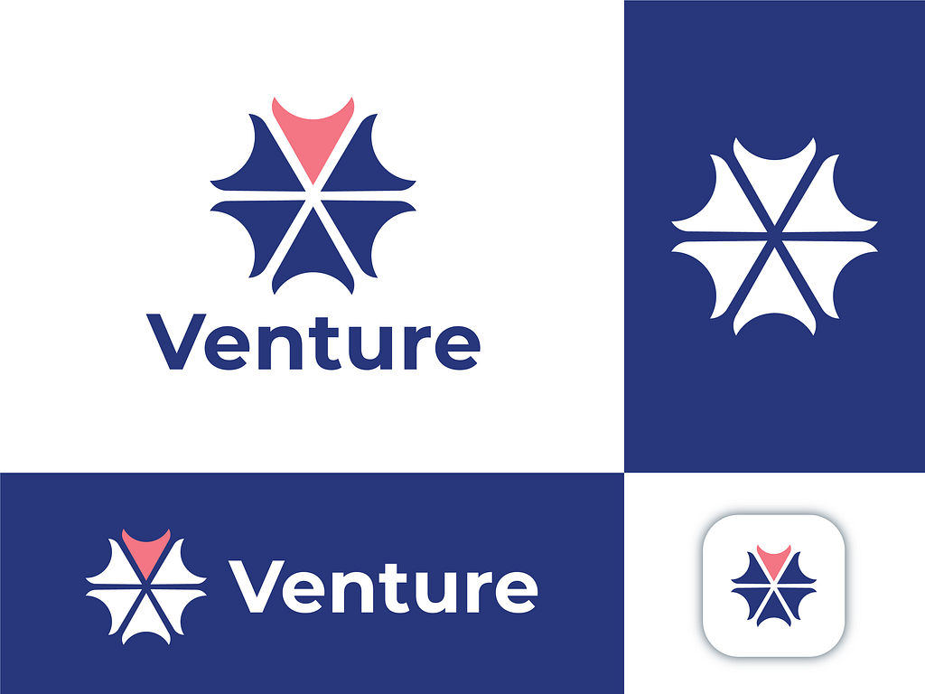 Venture Logo by Shalaha_Rima on Dribbble