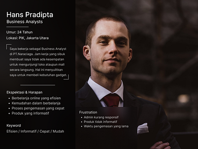 Persona / Profile Design Concept by Winstonsu on Dribbble