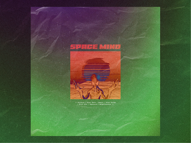Album cover concept by Valentina Kosorukova on Dribbble