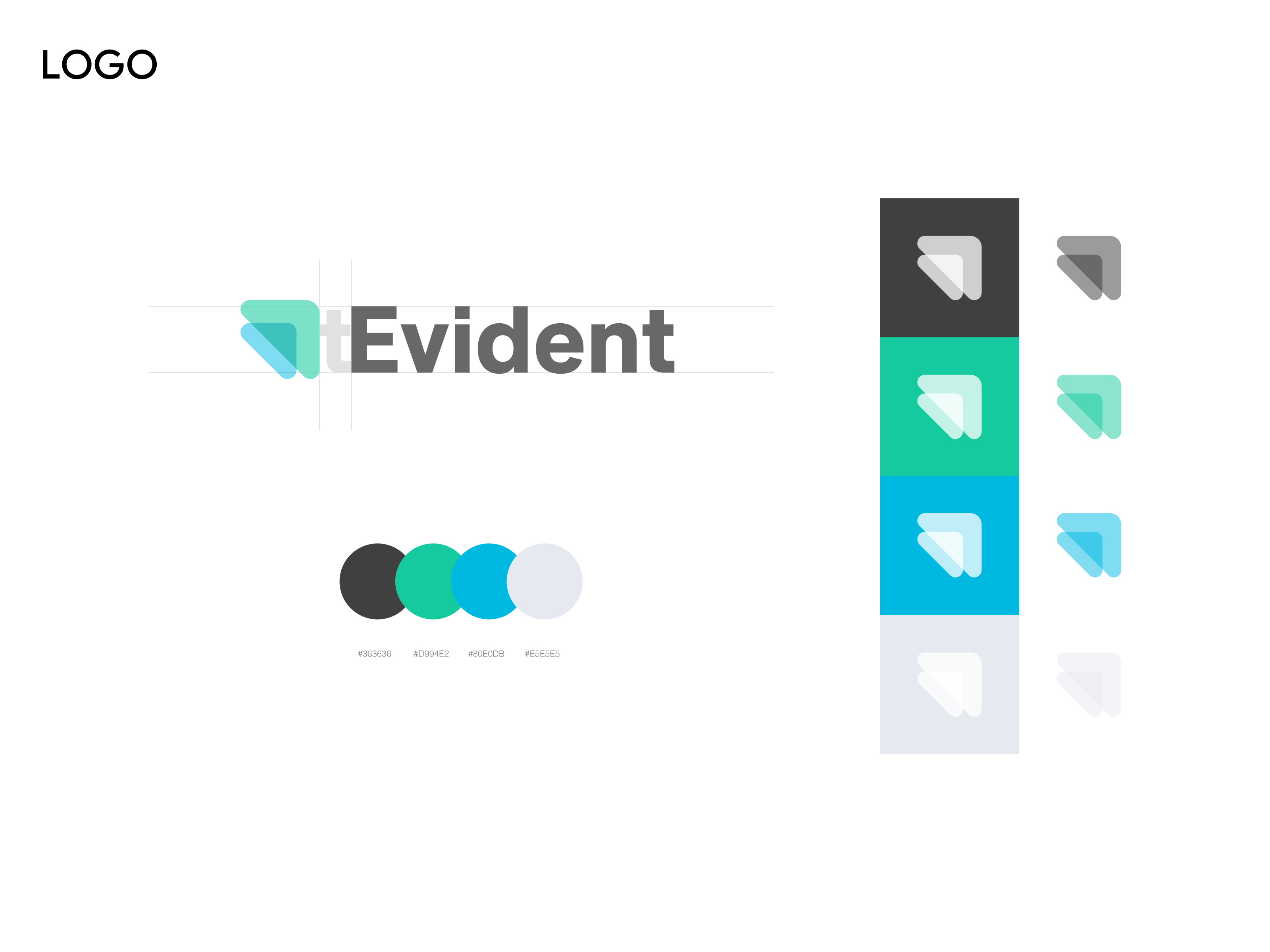 Evident - Branding Case Study: Logo, Colors & Typography by Outcrowd on ...