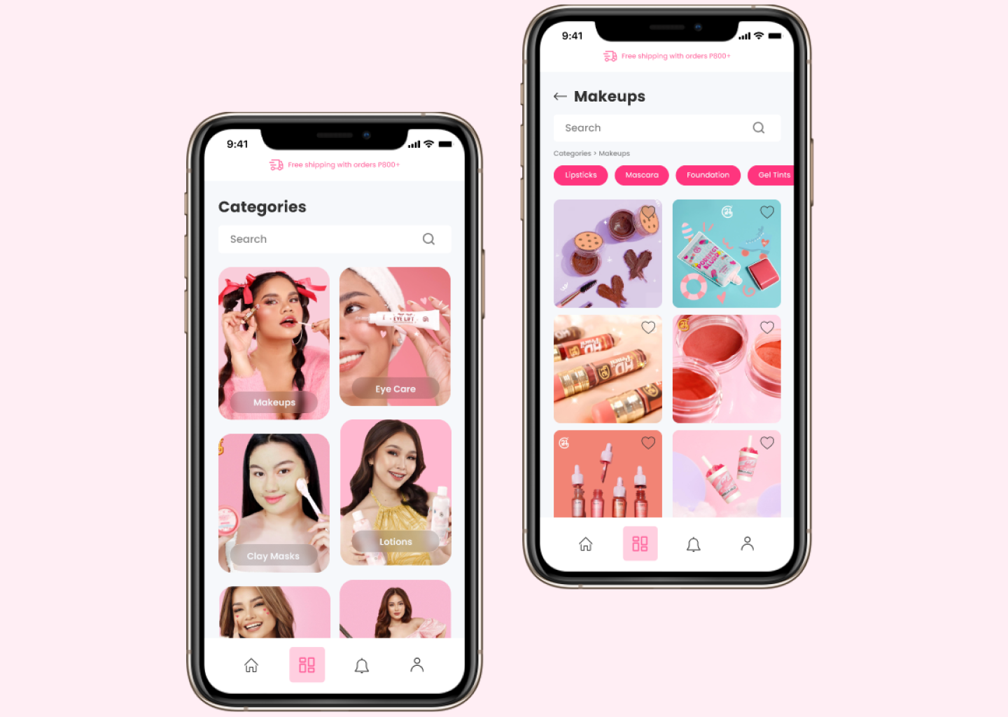 G21 Categories UI by Maria Mae Avegail Daguindal on Dribbble