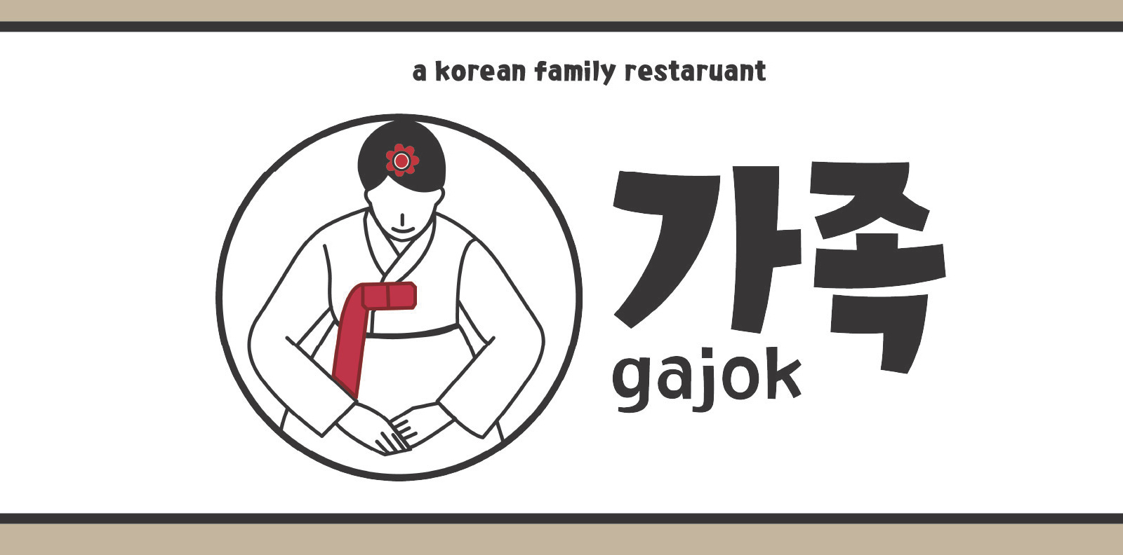 Gajok: A Korean Family Restaurant – Branding & Packaging Design by ...