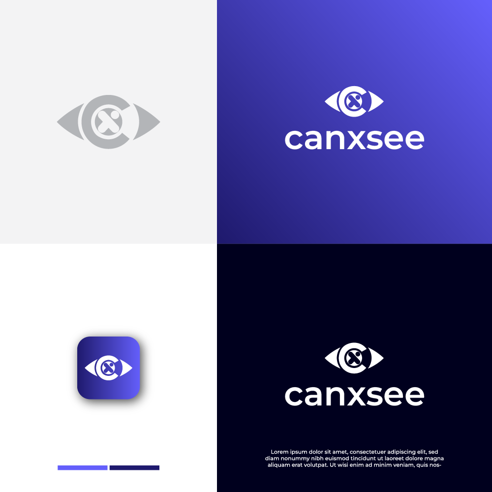 CAN X SEE by Junaid Graphic designing on Dribbble