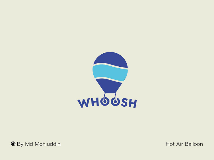 Whoosh Logo by Md Mohiuddin on Dribbble