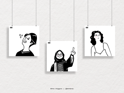 Minimalist Illustration by Bima Anggoro on Dribbble