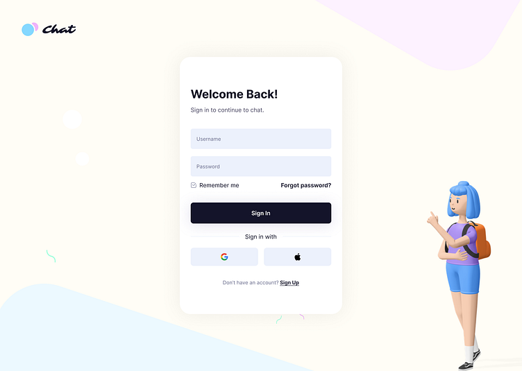 Web Chat App UI UX Design Freebie by Yash Hingarajiya on Dribbble