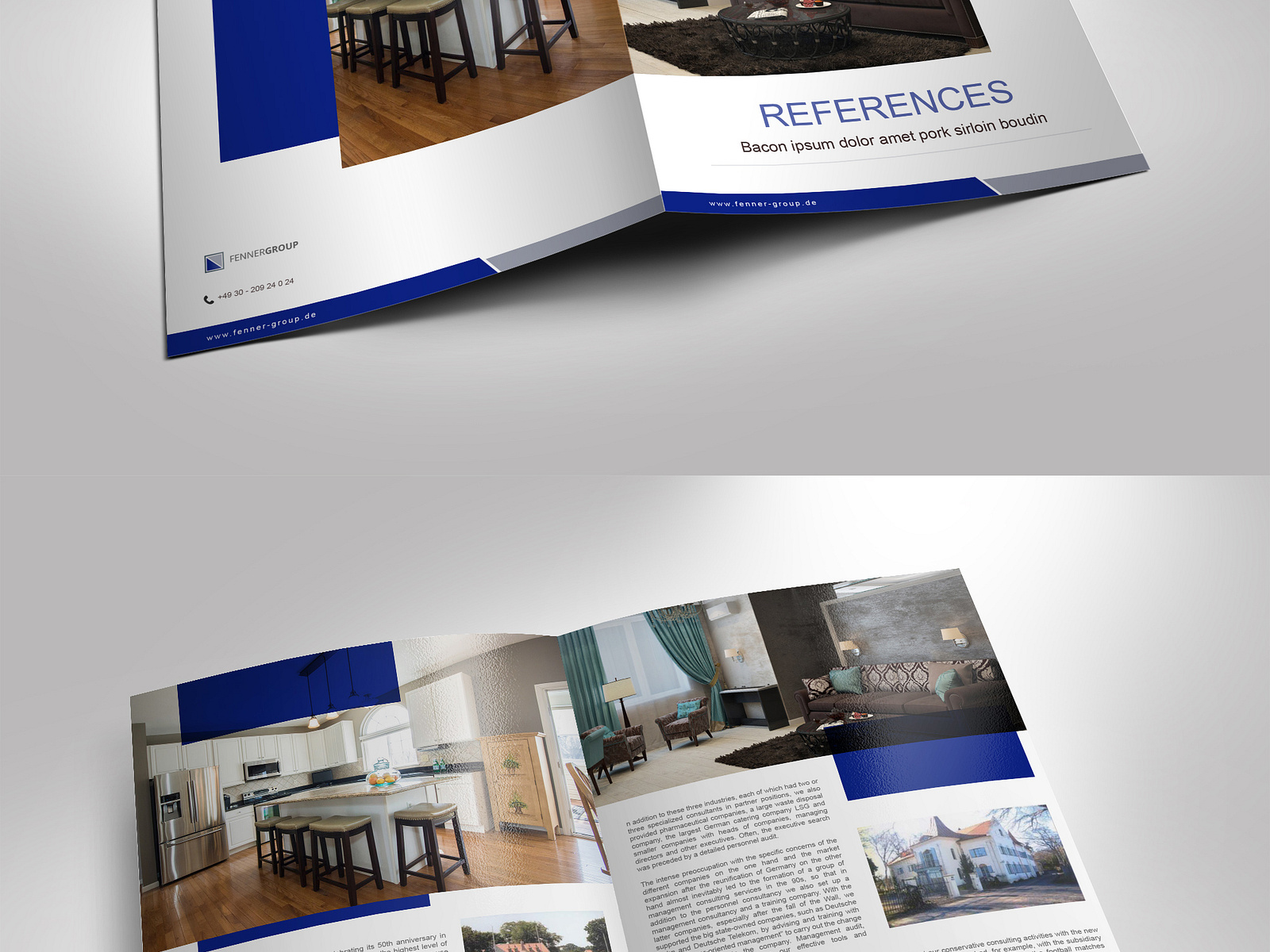 Brochure Design with Photoshop by Rohit Kumar Verma on Dribbble