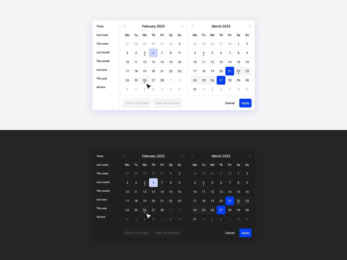 Browse thousands of Data Picker images for design inspiration | Dribbble