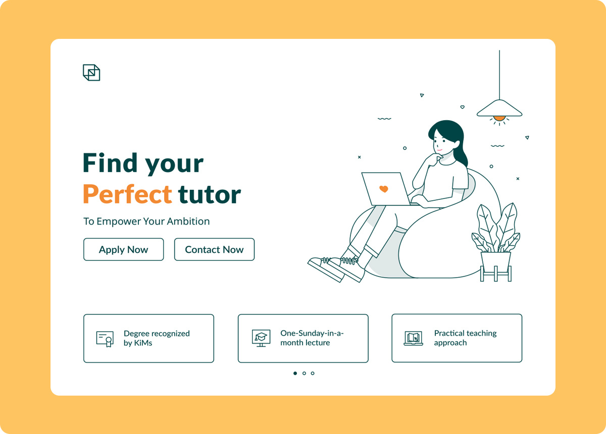 Find your tutor by Hiloni on Dribbble