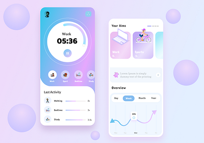Running App UI designs, themes, templates and downloadable graphic ...