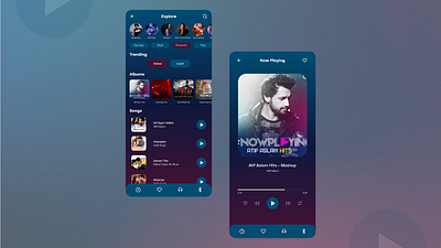 Song App UI designs, themes, templates and downloadable graphic ...