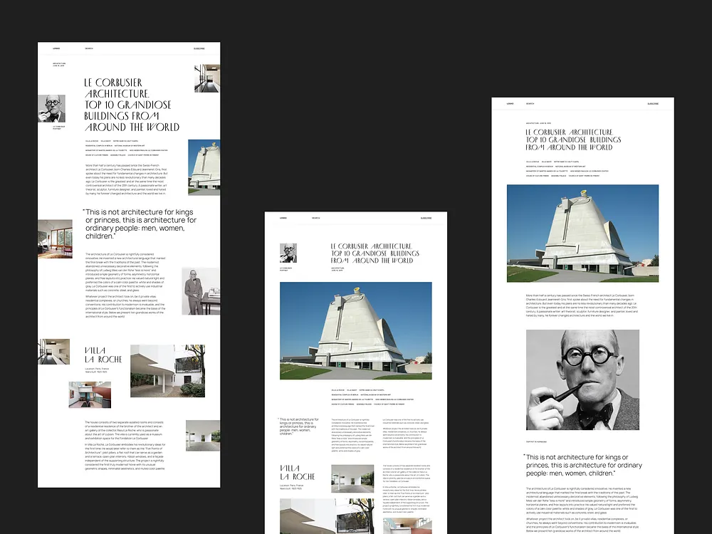 Le Corbusier designs, themes, templates and downloadable graphic ...