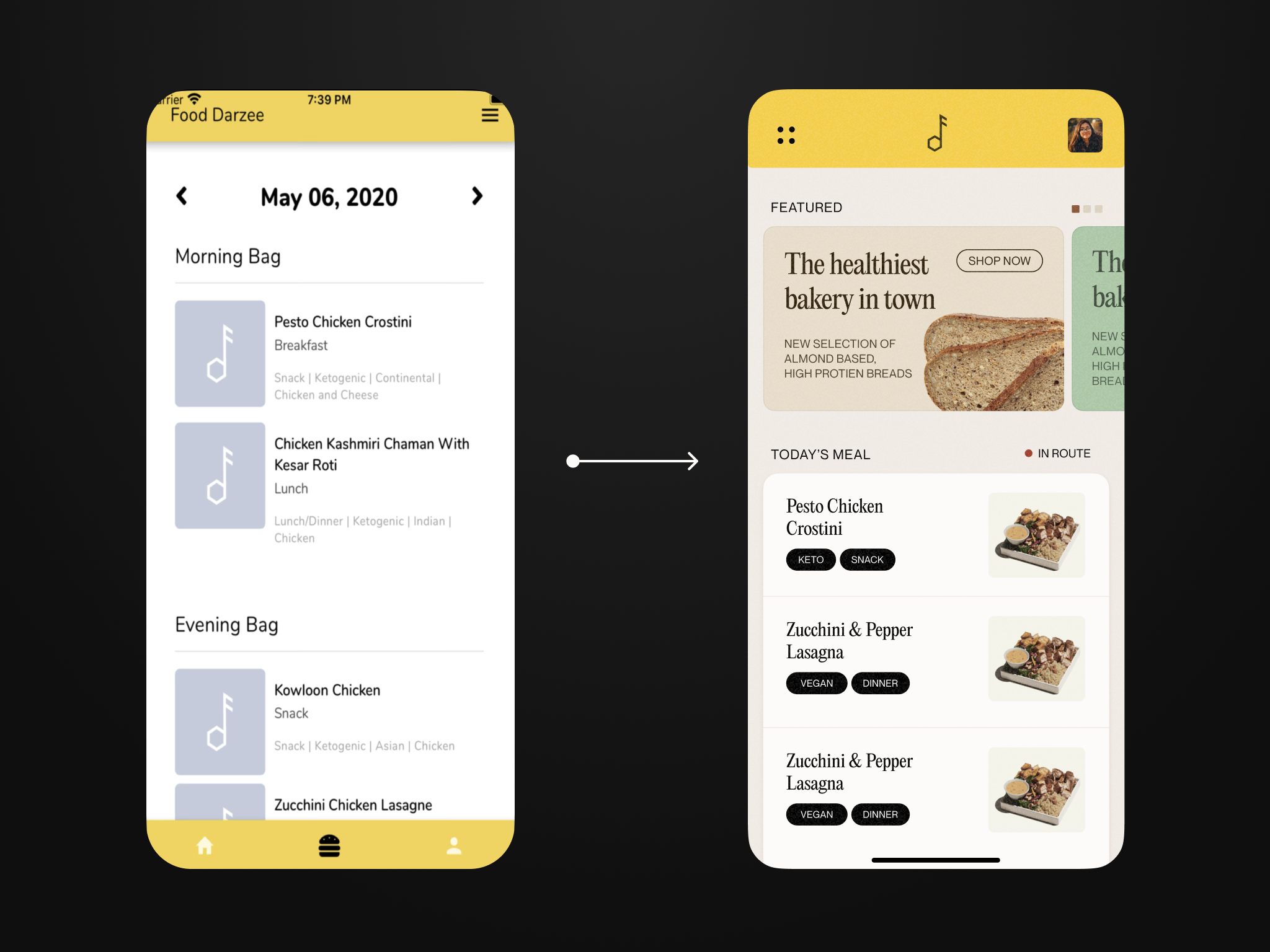 Food Darzee App Redesign by Mohit Sharma for Heyo on Dribbble