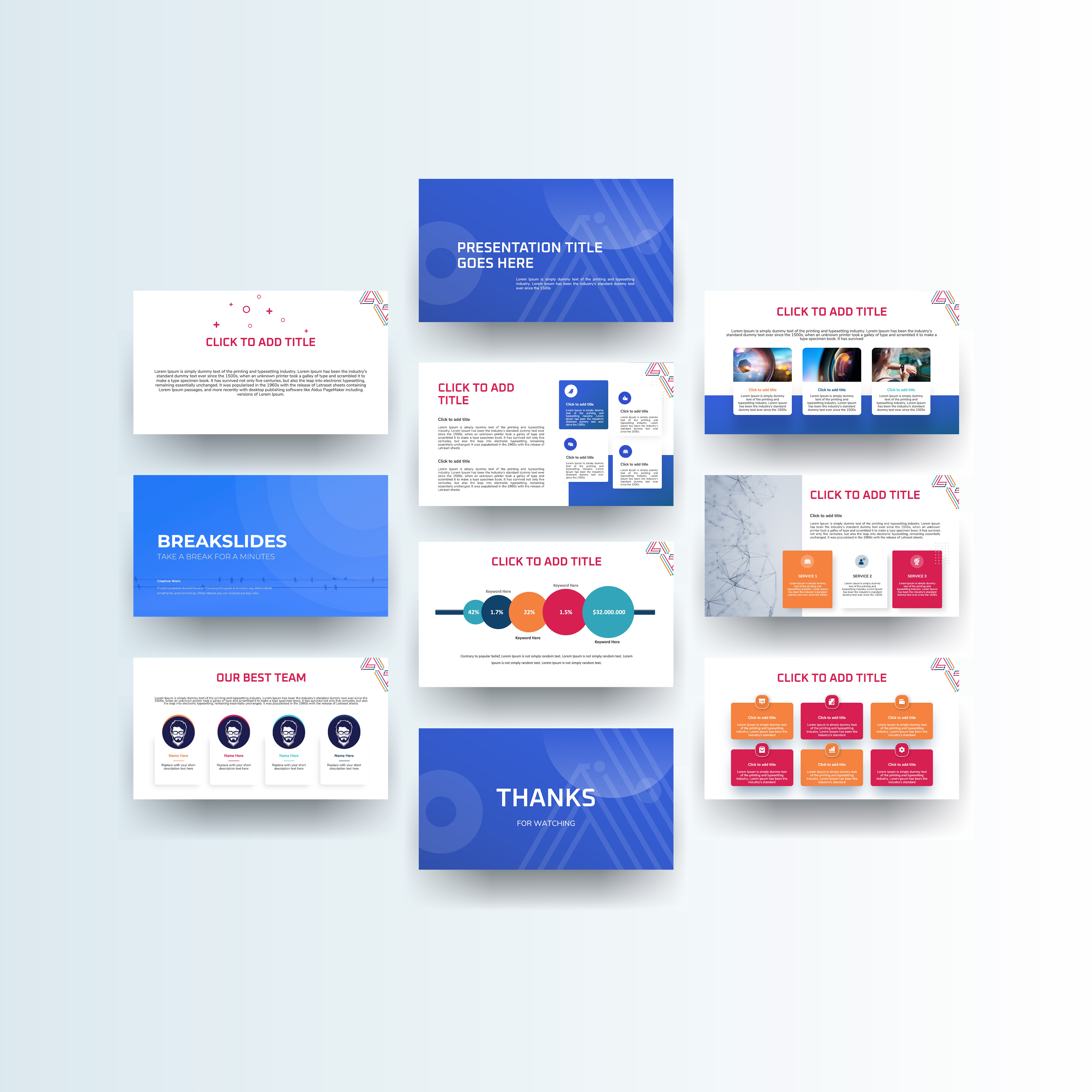 PowerPoint Master Template by Muhammad K. Islam on Dribbble