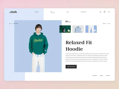 Clothing Store Web UI designs, themes, templates and downloadable ...