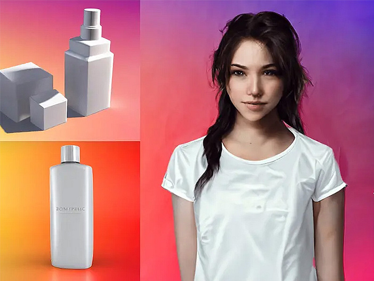 AI Generated Mockups by Mediamodifier on Dribbble