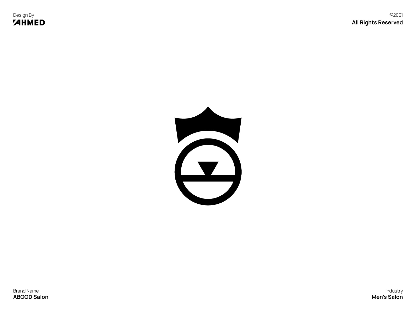 ABOOD Salon - Logo Mark Design by Ahmed M. Ali on Dribbble
