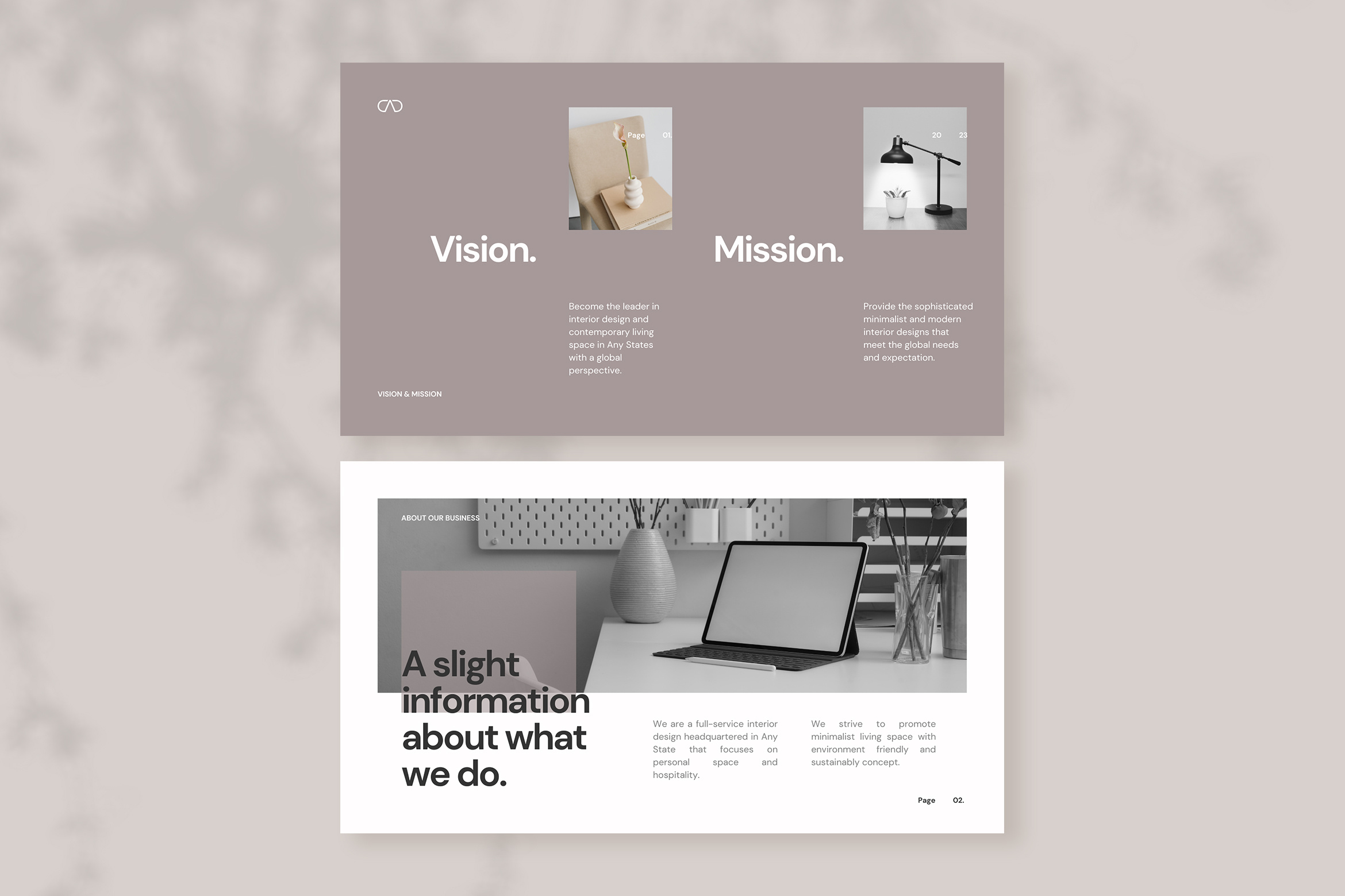 Minimalist Modern Pitch Deck Presentation by Ahmad S. Afandi for ...