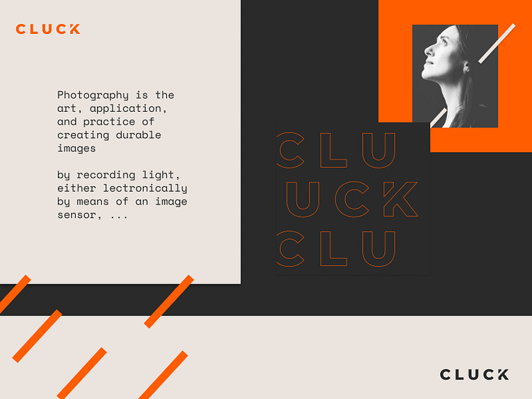 CLUCK - Identity by Awesomic on Dribbble