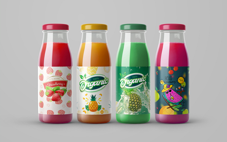 Juice Label Design | Packaging Design | Label Design by MD Ohiduzzaman ...