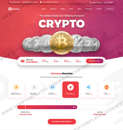 Ico Template designs, themes, templates and downloadable graphic ...