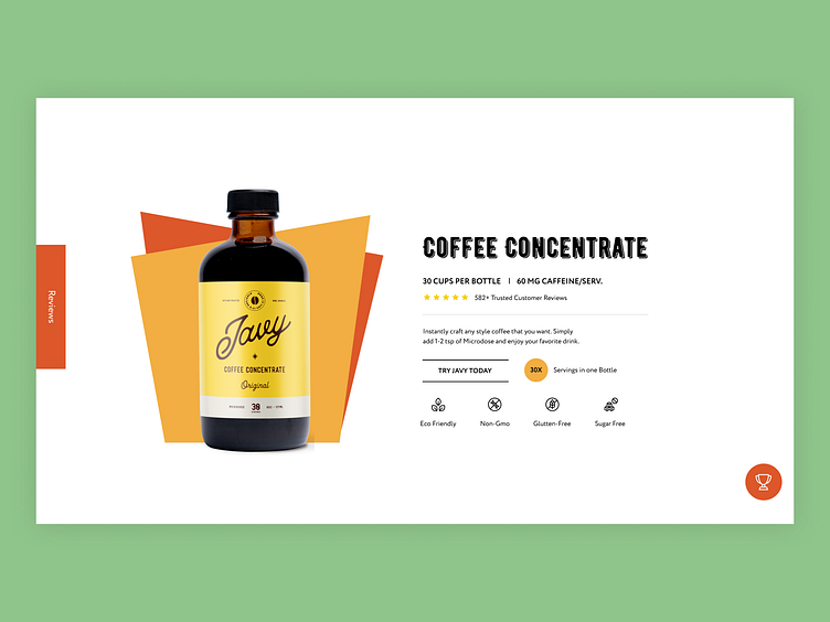 Javy Coffee Product Screen Redesign by Ana Miskarian on Dribbble