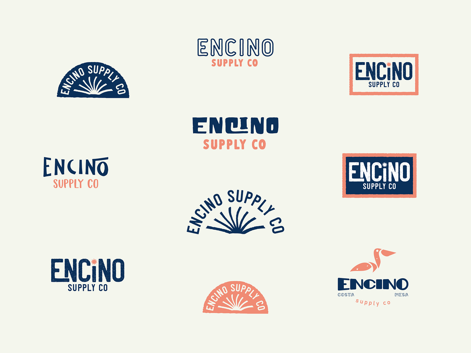 Encino Supply Co by Daneyra Sanchez on Dribbble