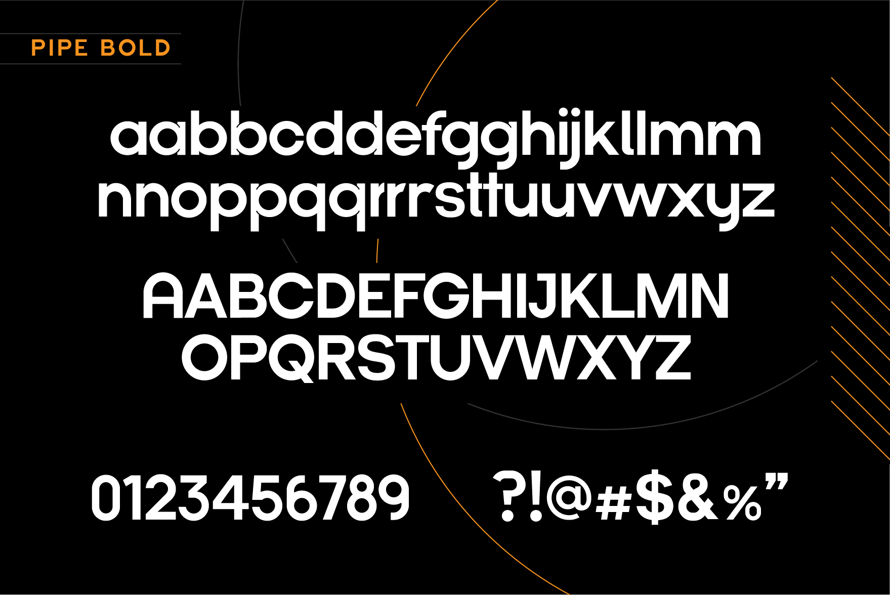 Pipe - Geometric Sans Serif by Lateral Design on Dribbble