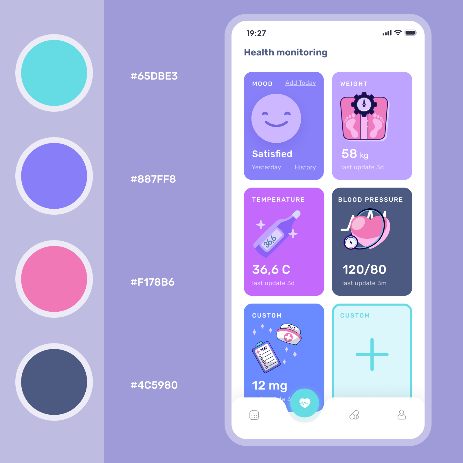 Pills Alert - Reminder IOS & Android App by Anna (asol_design) on Dribbble