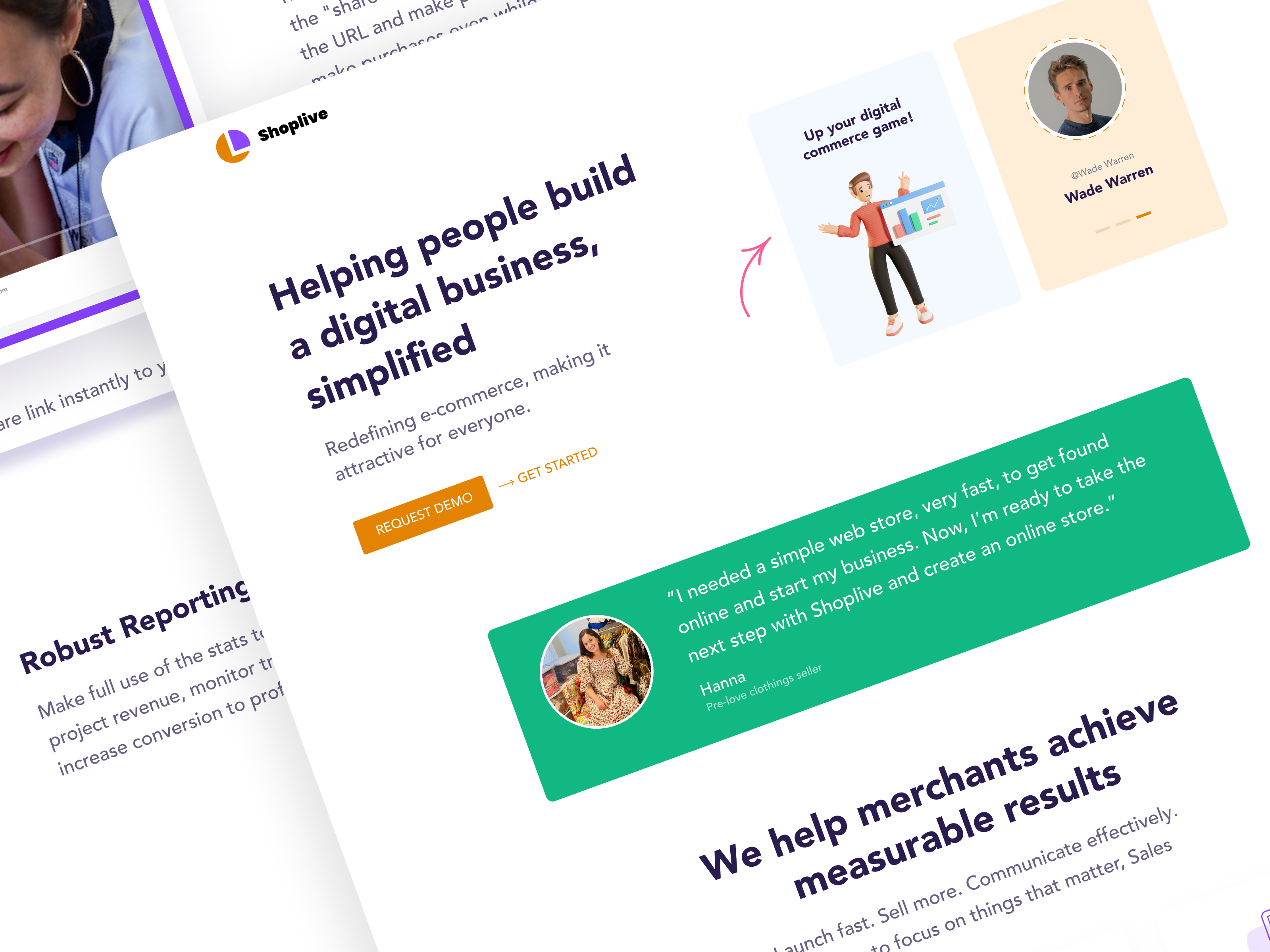e-commerce website by Radial Code on Dribbble