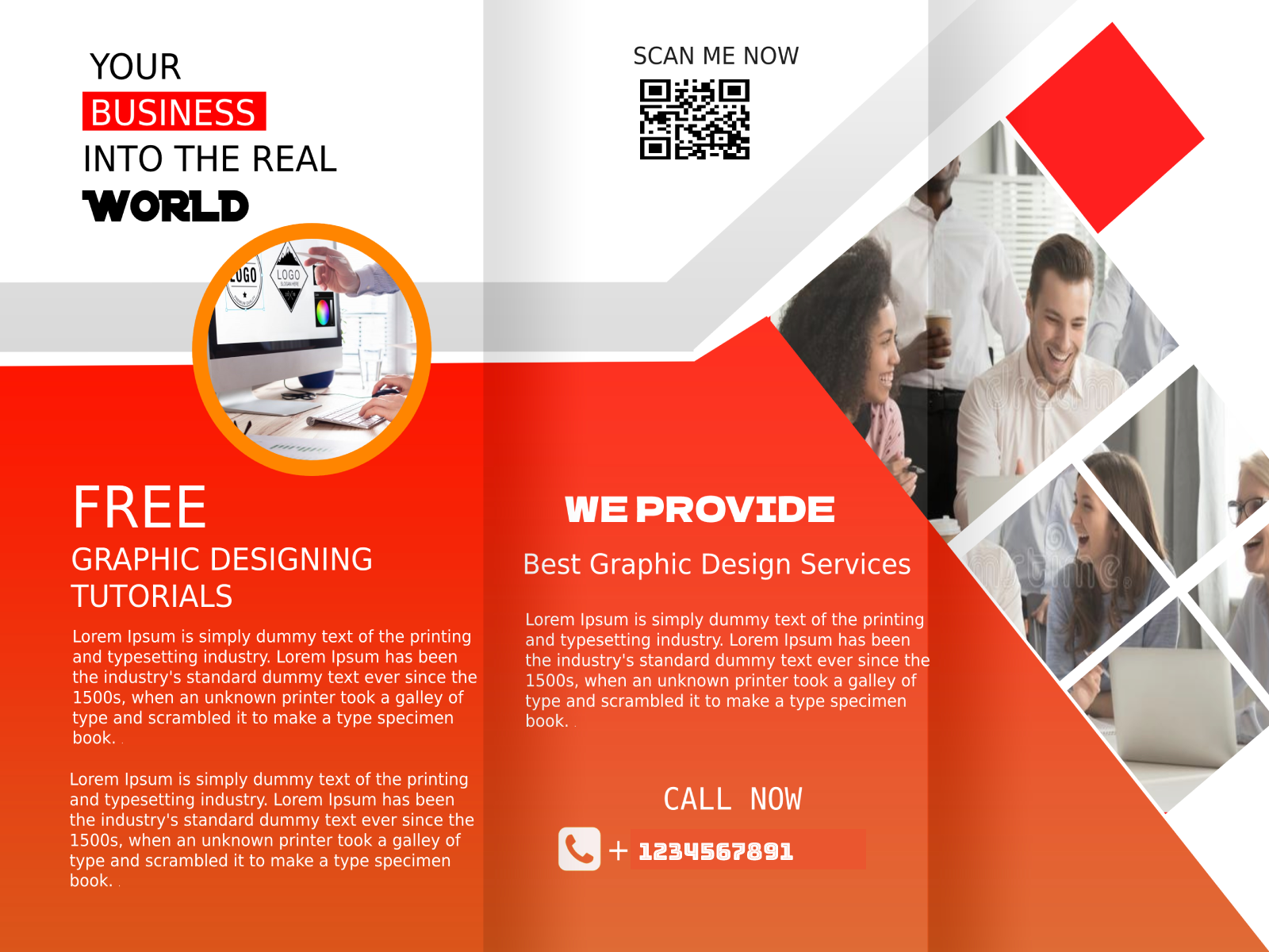 Business Brochures | Professional Brochures by Anup Kaushik on Dribbble