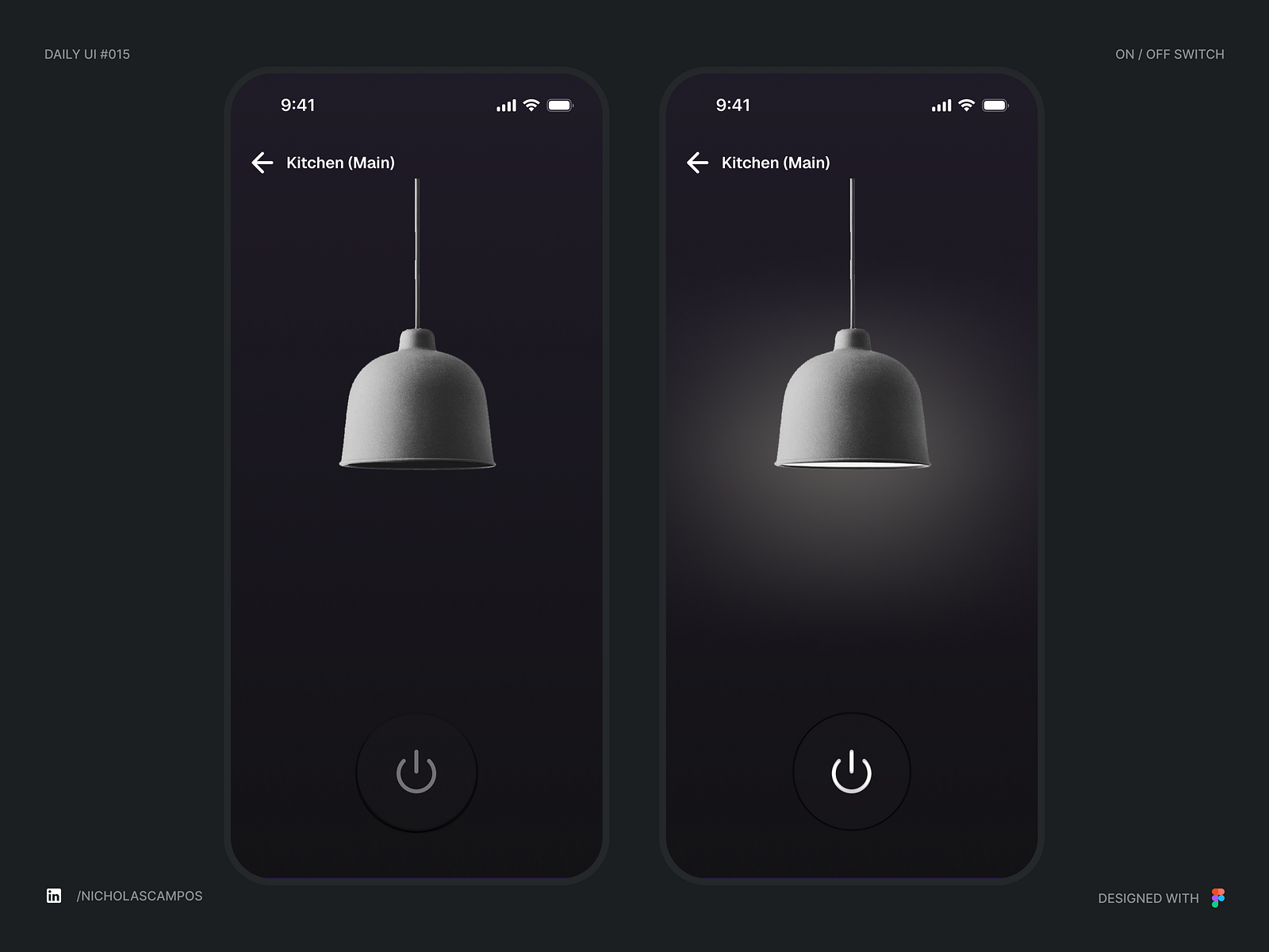 Daily UI #015 - On / Off Switch by Nick Campos on Dribbble