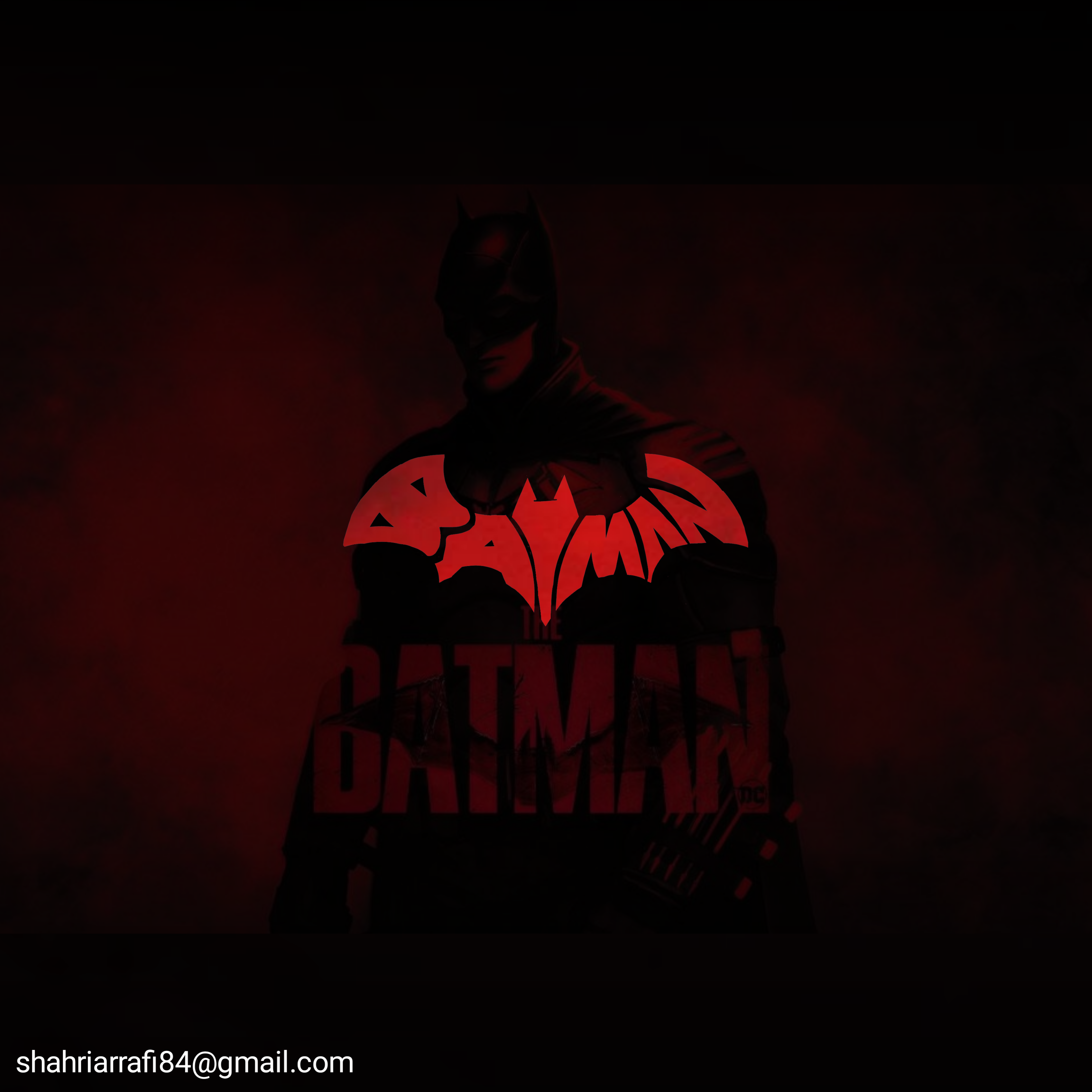 Bat Shape Art with The Batman letter. by Shahriar Rafi on Dribbble