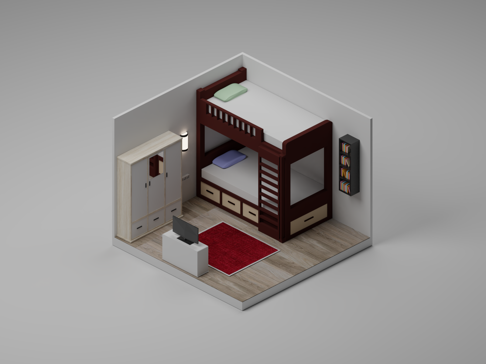 Bedroom Child by mrfauzi on Dribbble