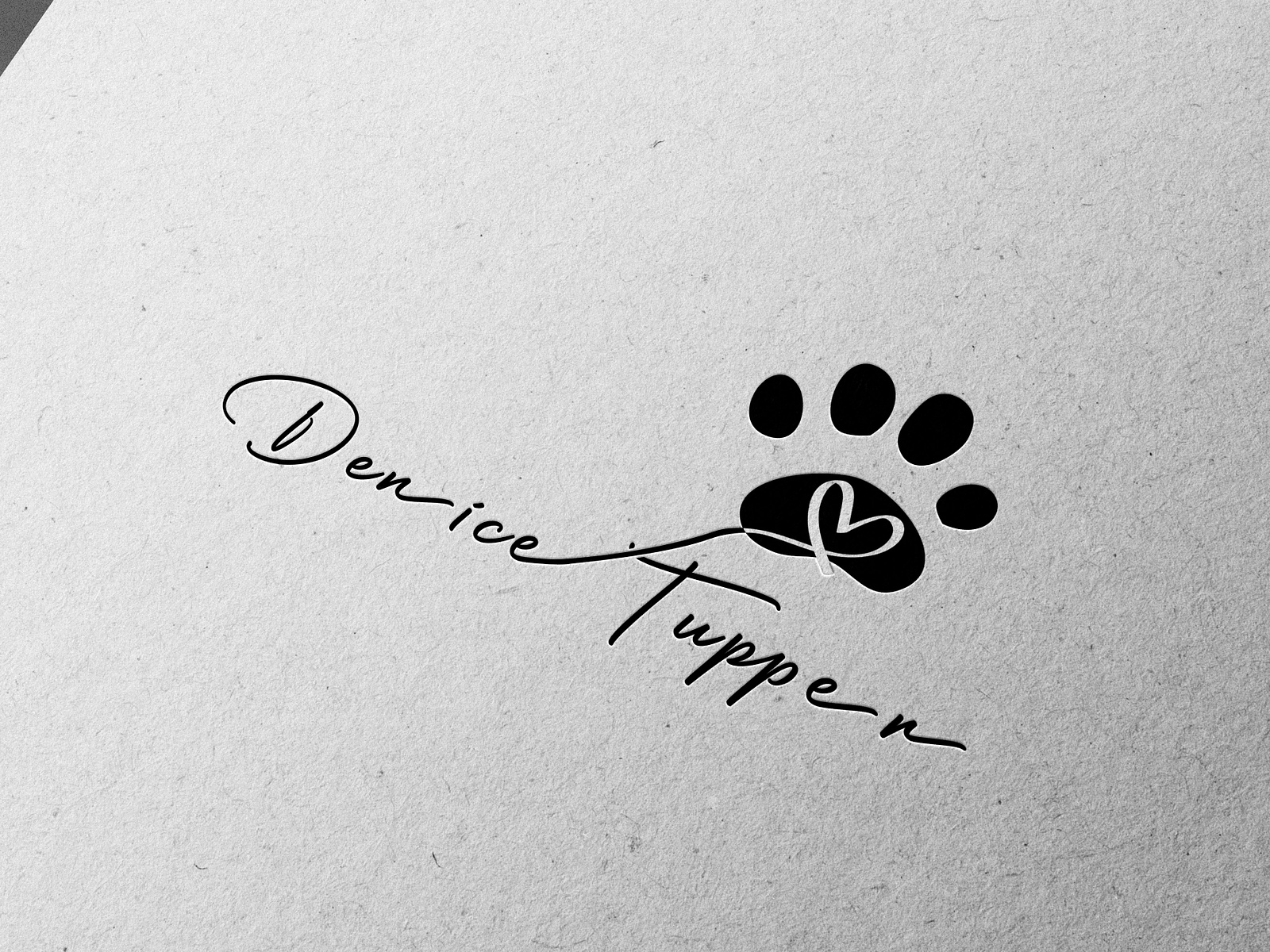 Denice Tuppen logo design by Tanvir Chowdhury on Dribbble