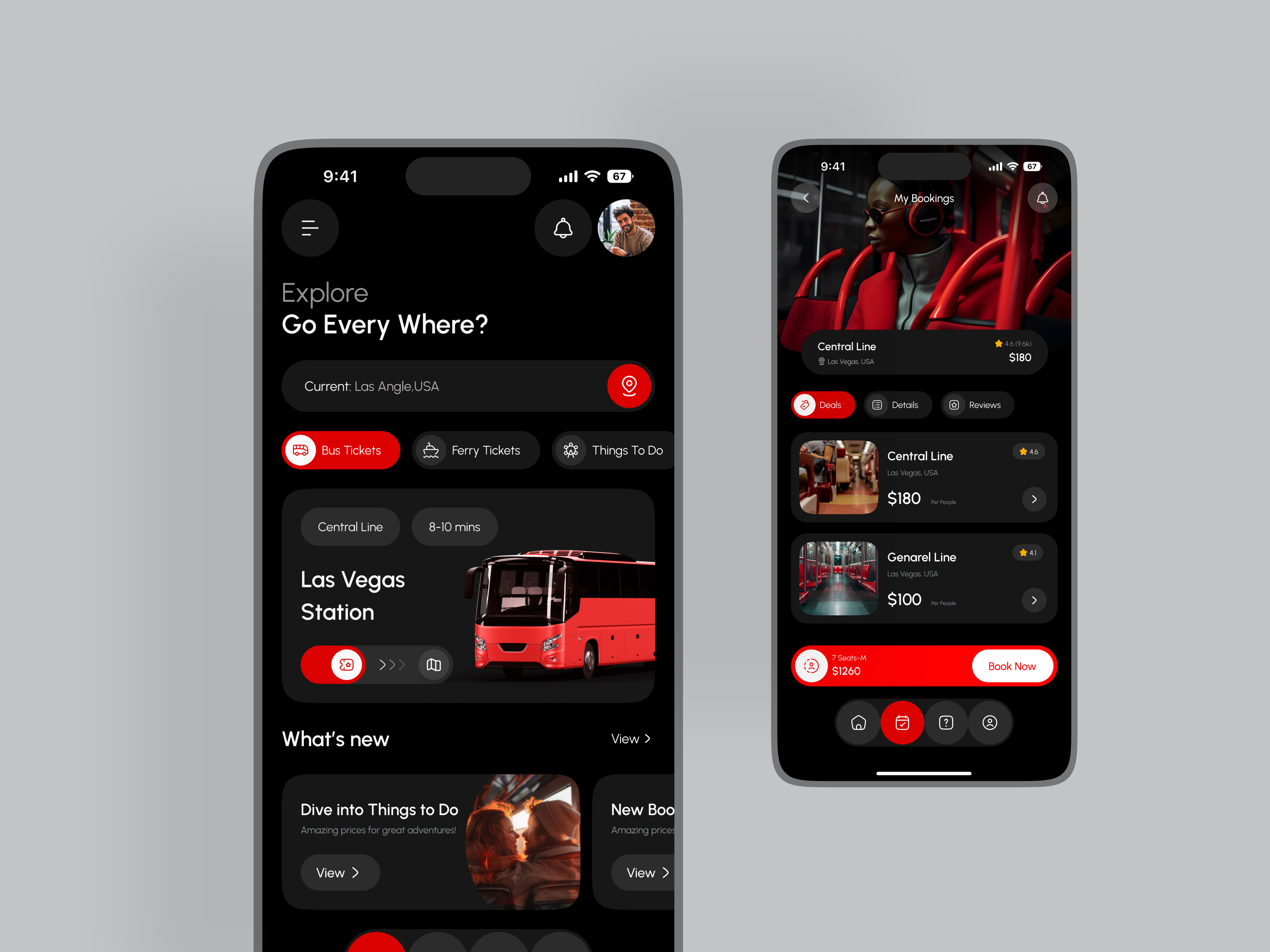 Bus Booking Mobile App by Sheikh Nazmul on Dribbble