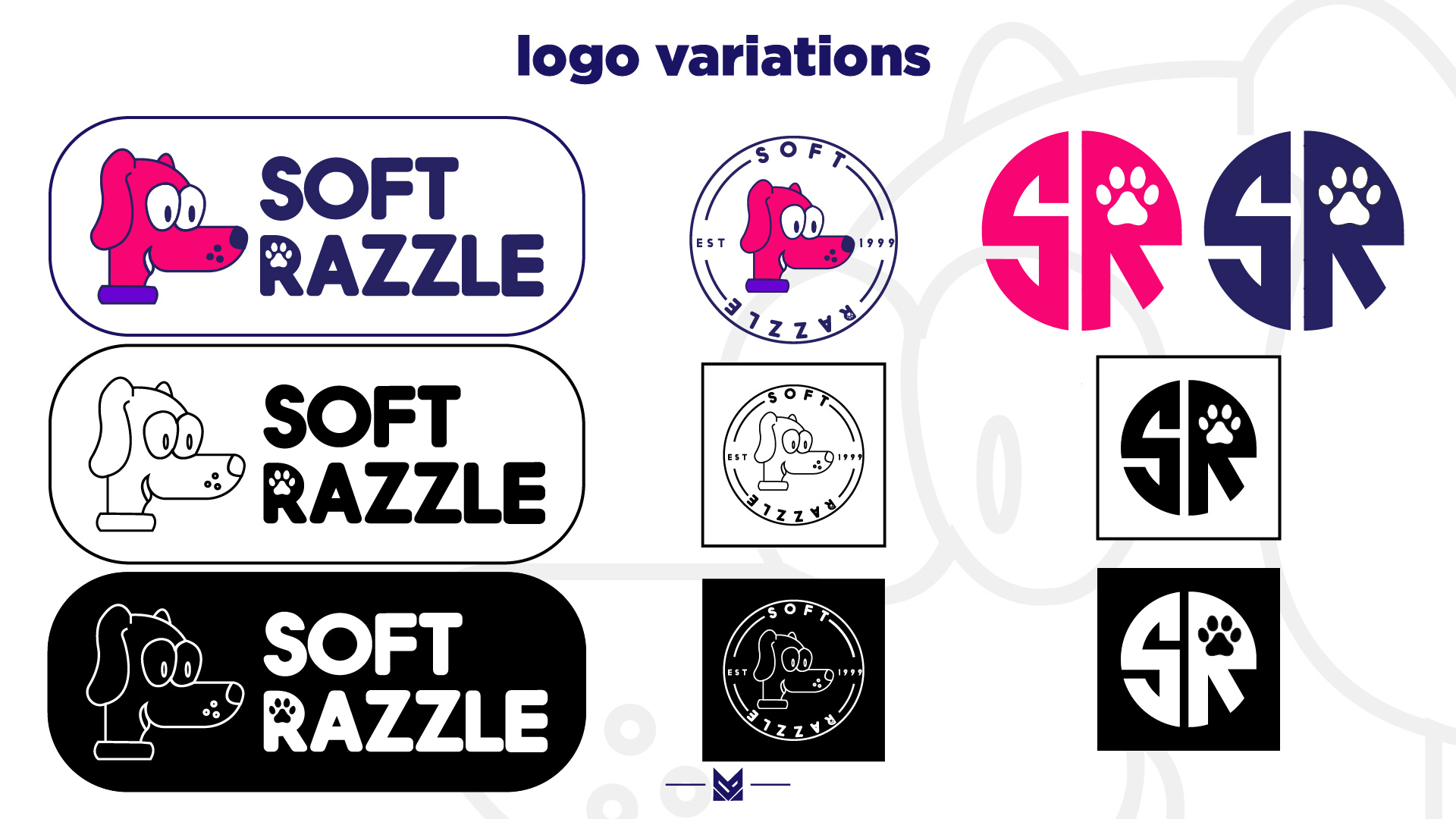 Soft Razzle Logo concepts by Kumod De Silva on Dribbble