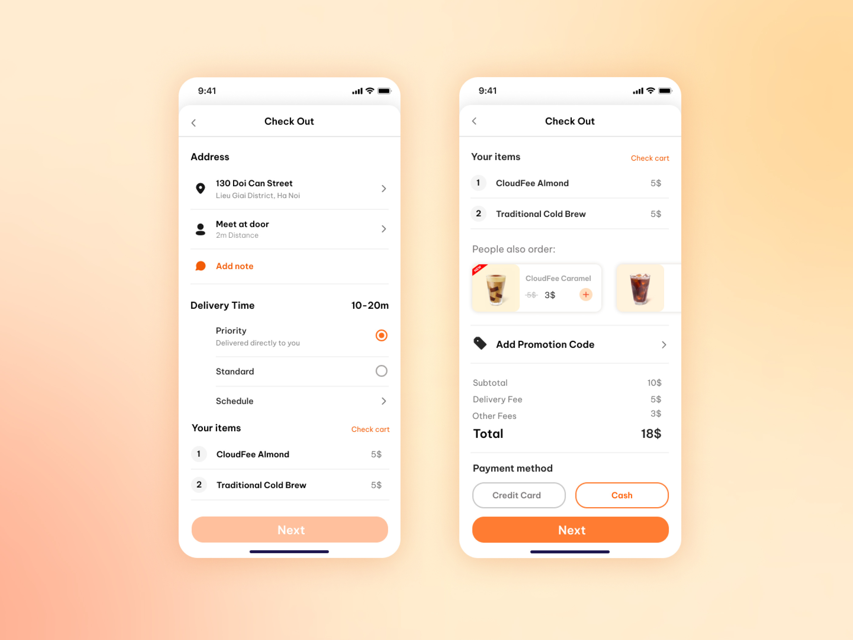 Daily UI #02 - Check Out by Joyce Lee on Dribbble