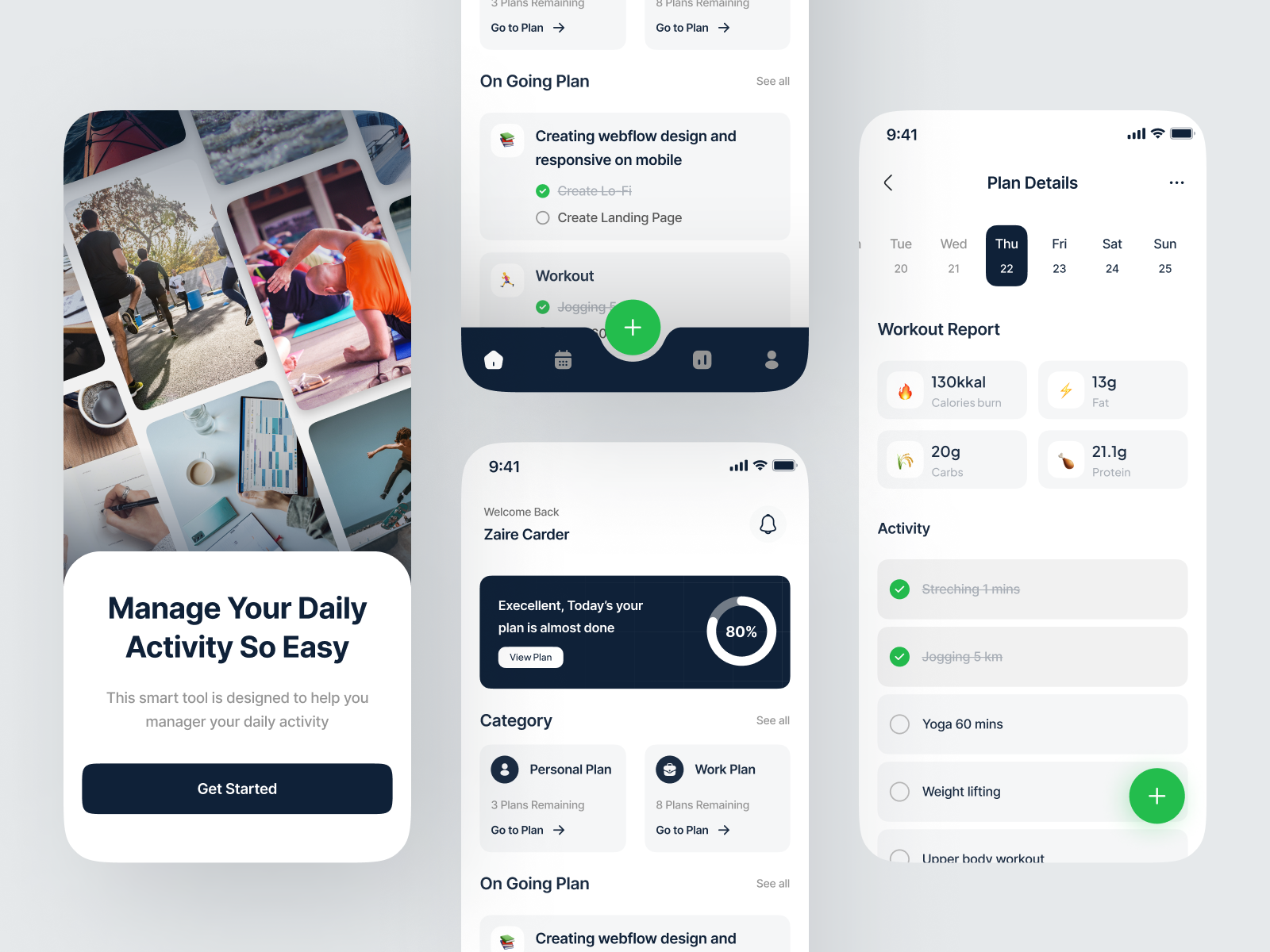 GoTask - Productivity Mobile App by Rizal for Kretya Studio on Dribbble