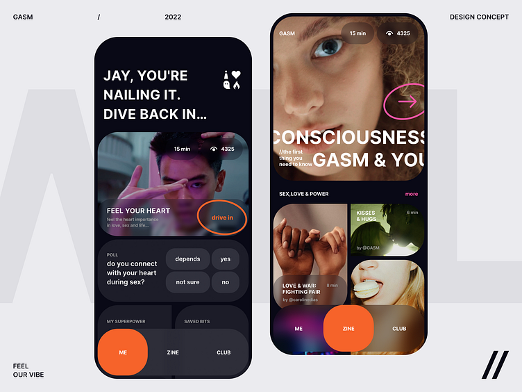 Adult Mobile Ios App By Kristina Spiridonova For Purrweb Ui Ux Agency