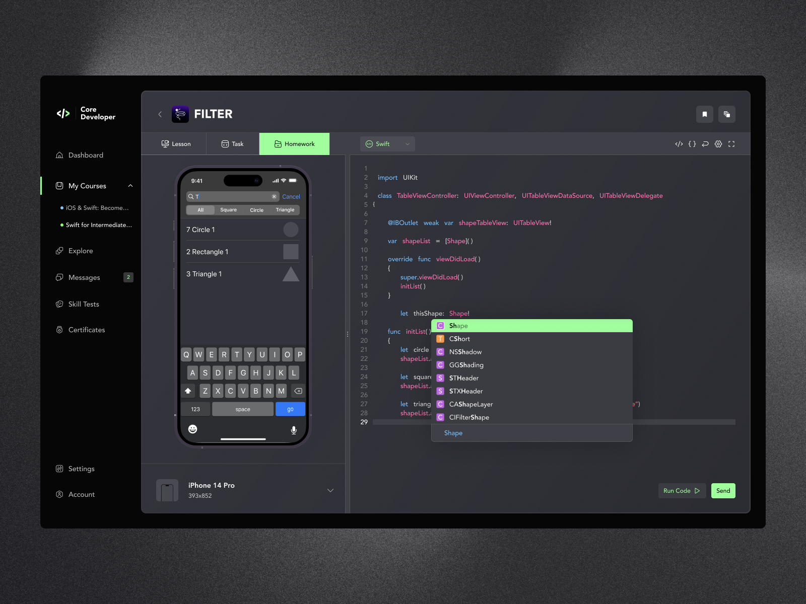 Core Developer - programming learning platform by Phenomenon Product for Phenomenon Studio on ...